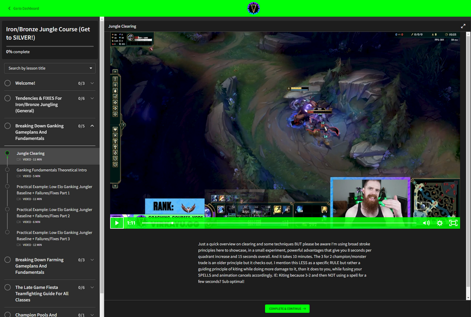 League of Legends Jungle Courses & Guides – Virkayu
